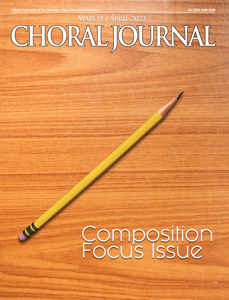 Choral Journal - American Choral Directors Association