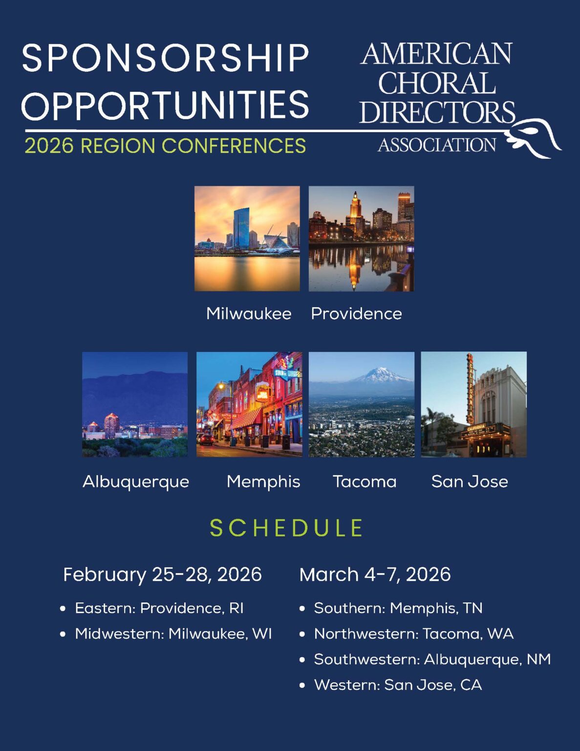 Advertising & Exhibiting - American Choral Directors Association